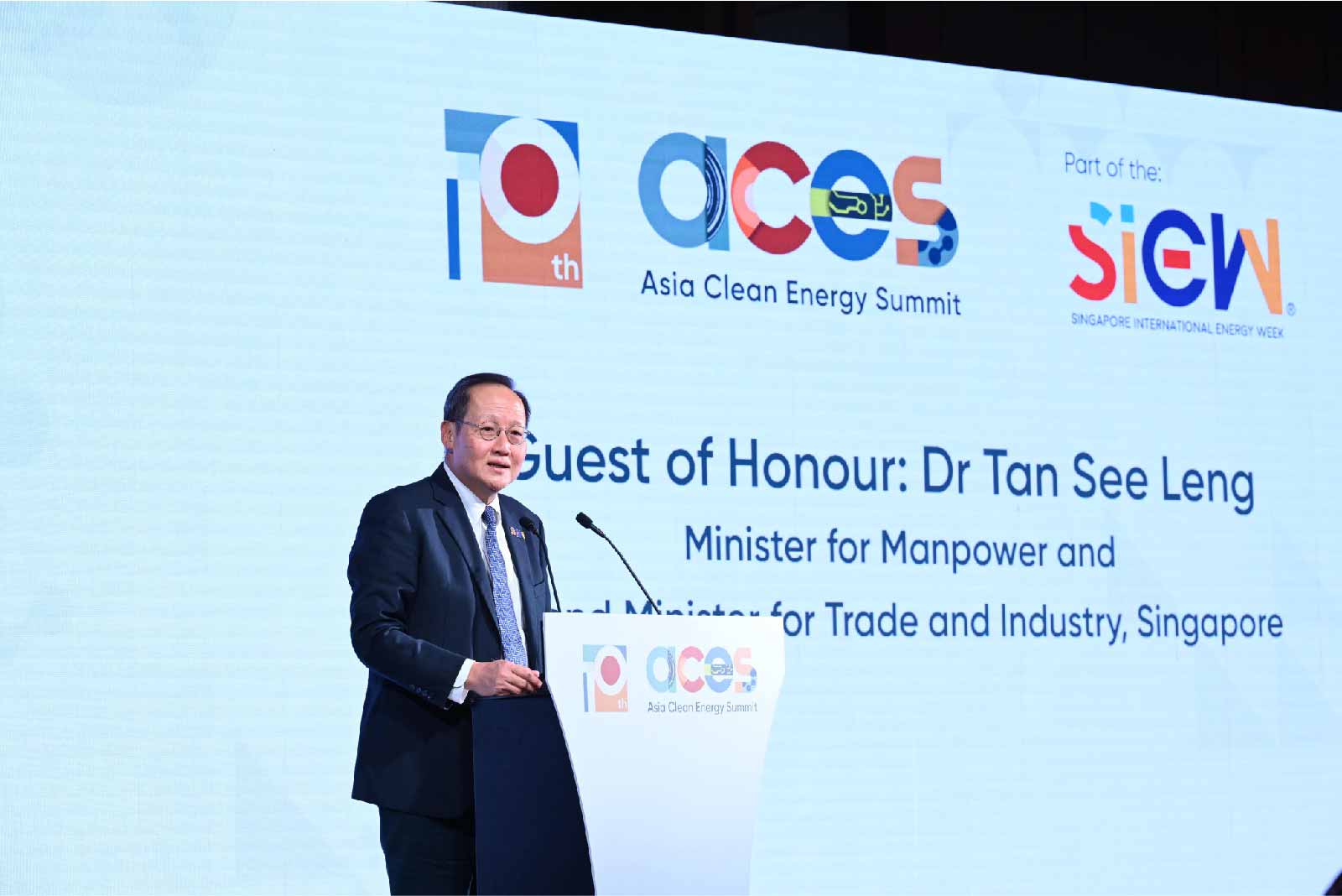 Speech by Second Minister Tan See Leng at the Asia Clean Energy Summit 2023