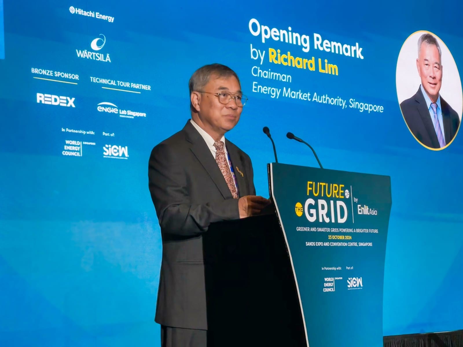 Keynote Address by EMA Chairman Richard Lim at the Future of the Grid | EMA